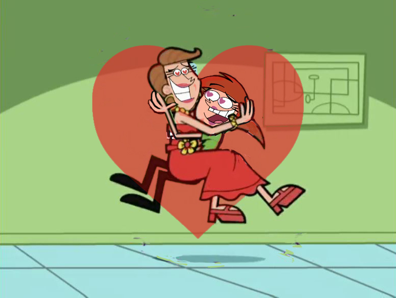 The Fairly Oddparents Vicky And Timmy Kiss