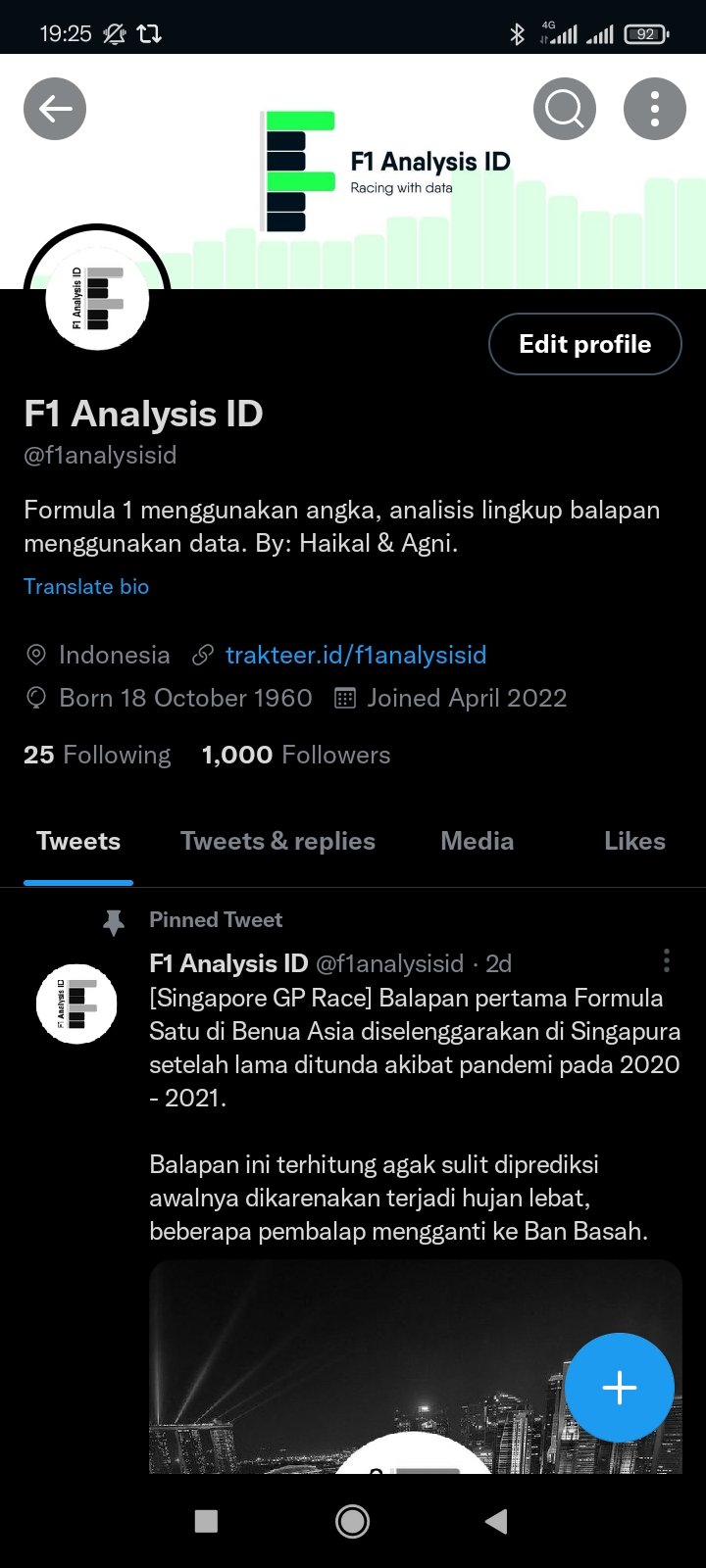 F1 Analysis ID on Twitter: "1000 followers! Thank you guys :) https://t.co/YNjRFV24Bw" / Twitter