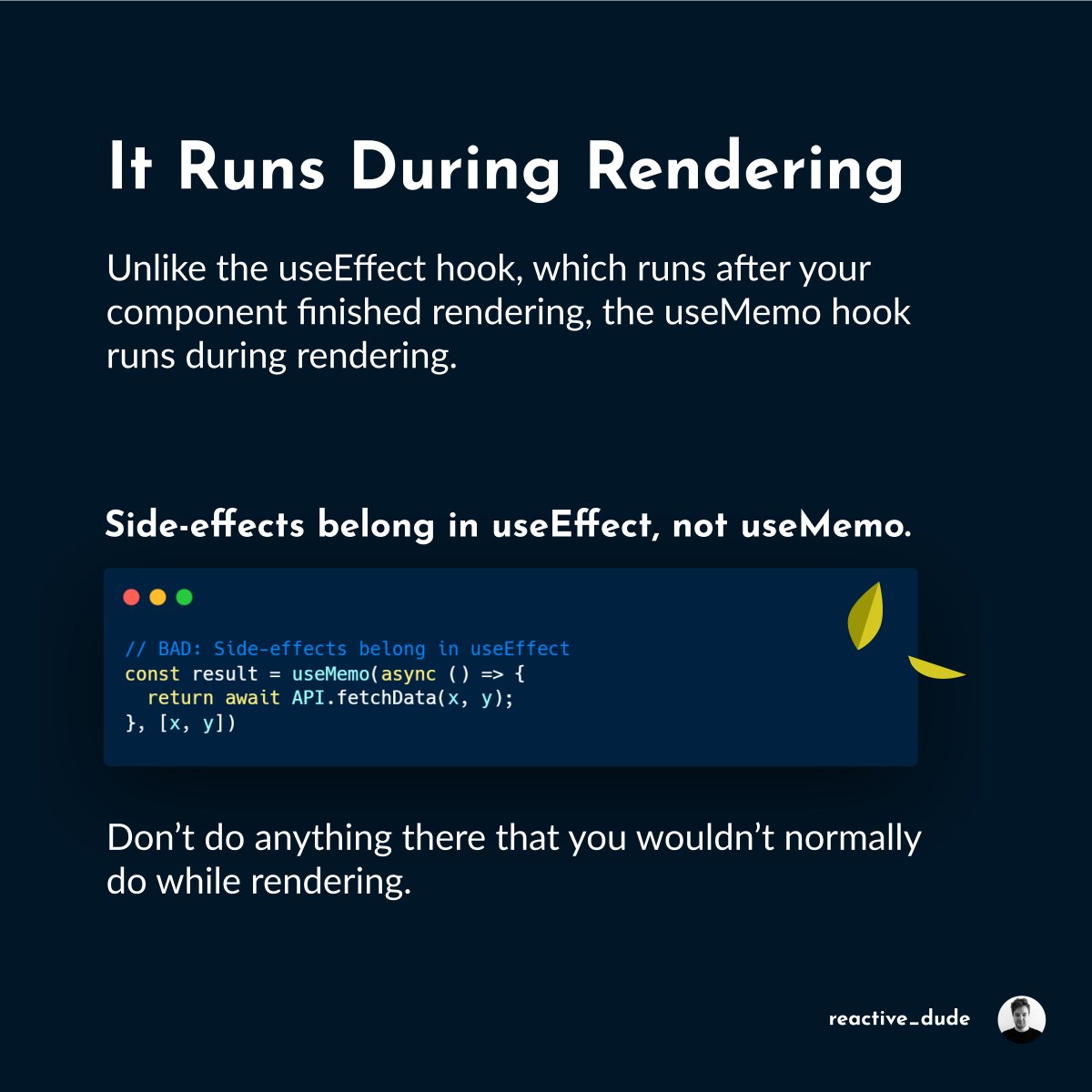 📌Understand the useMemo React Hook Refresh Your React & Web Development knowledge with this ...