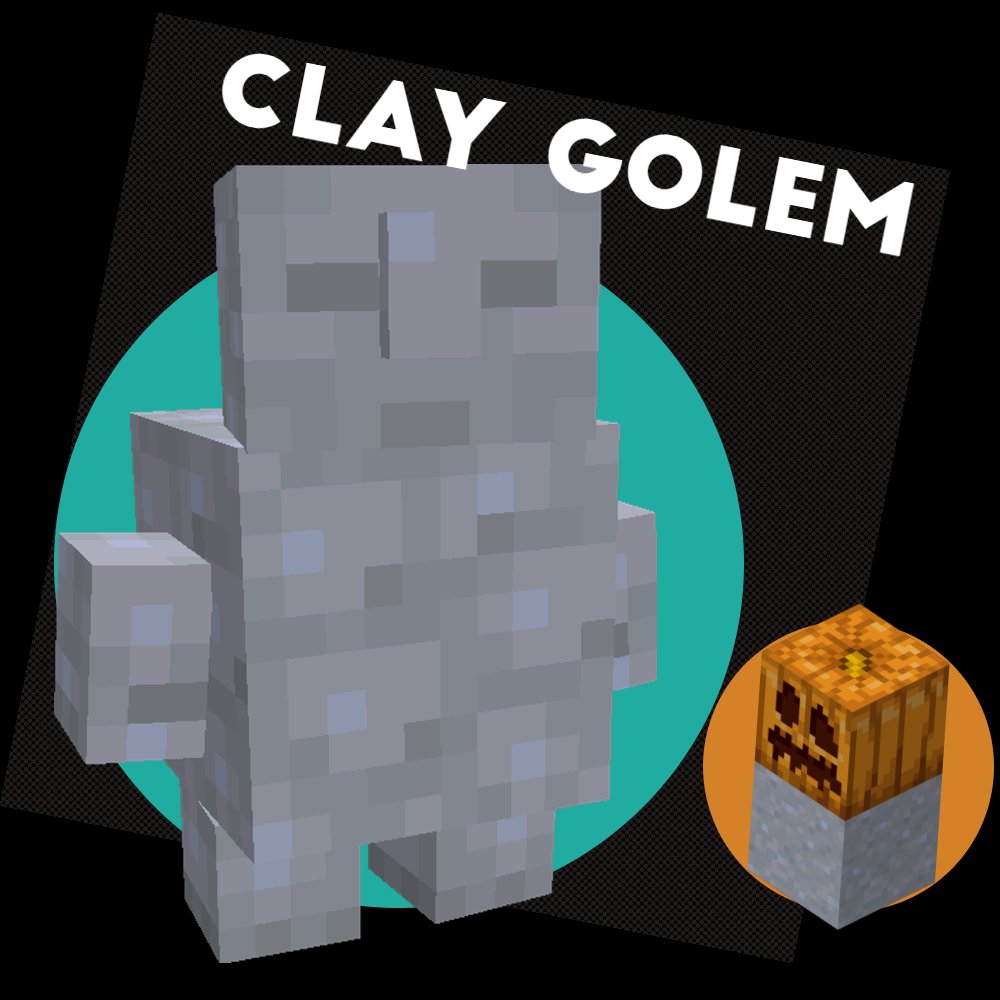 Minecraft Clay Golem