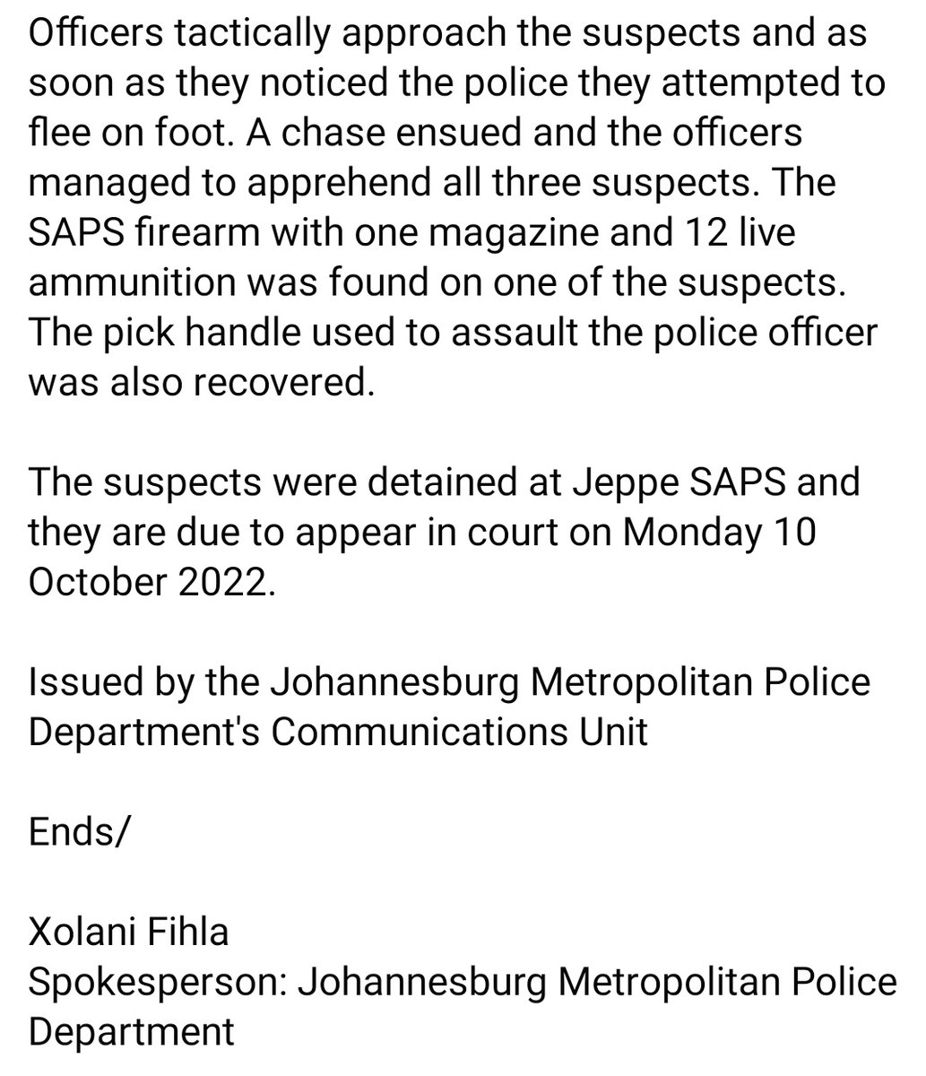Jo'burg Metro Police Department - JMPD on Twitter: Jo'burg Metro Police Department - JMPD on Twitter: