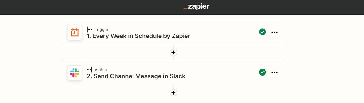 Automatically remind team members of weekly tasks! Set this up in under ...