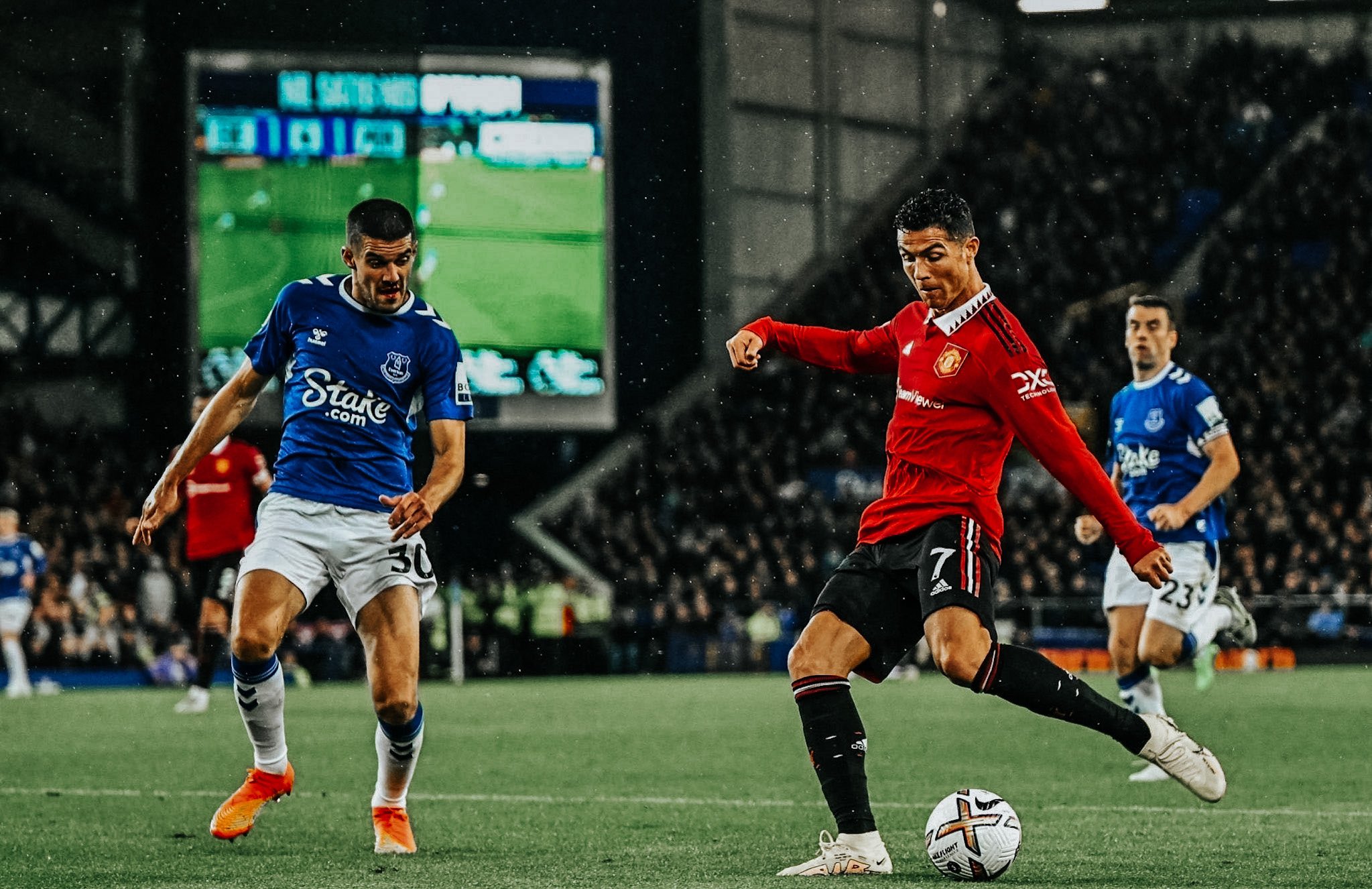 The CR7 Timeline. on Twitter: "Cristiano Ronaldo's STATS vs Everton: 100% tackles won 34 touches ...