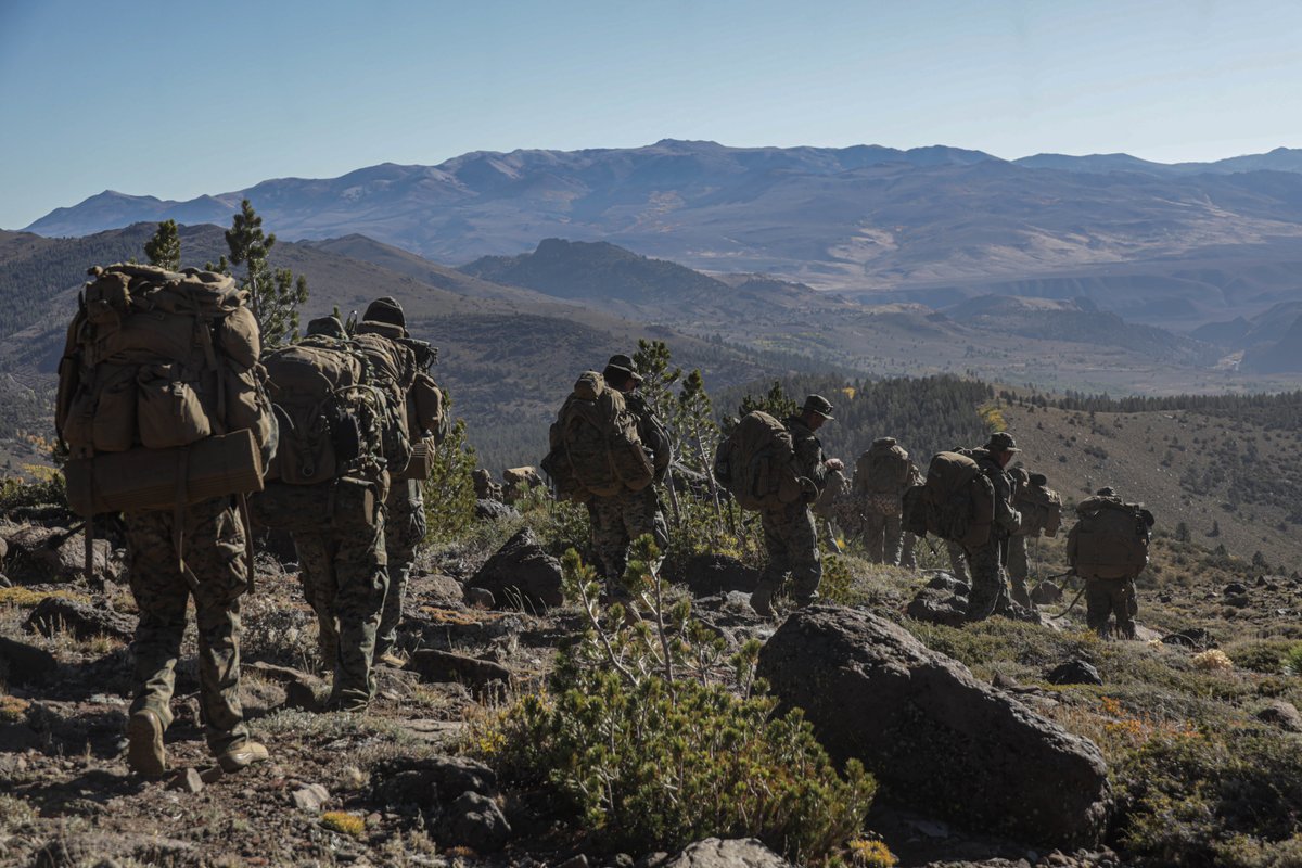 Department of Defense 🇺🇸 on Twitter: "Mountainous Marines. @USMC Marines assigned to the 2nd ...