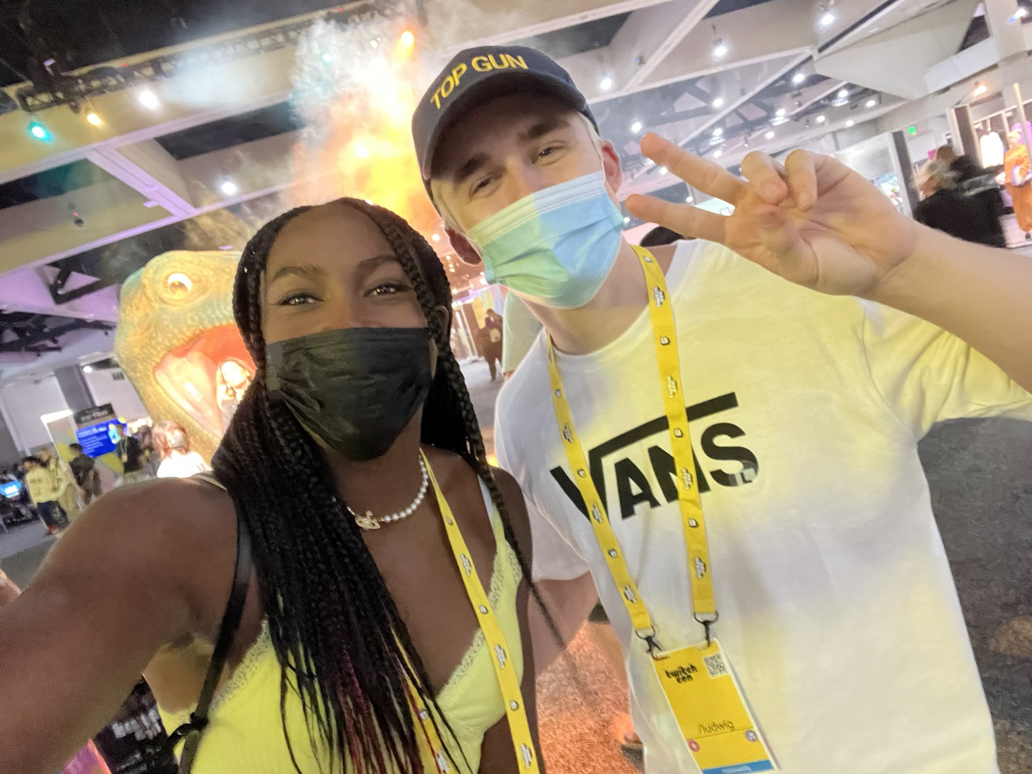 Coco Gauff on Twitter: "🥹🥹I met @LudwigAhgren omg! https://t.co/nRapsq6epR" / Twitter