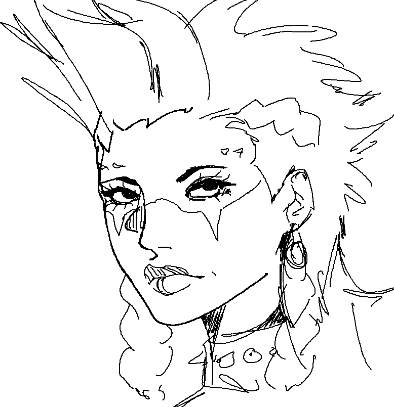 「#junkerqueen MS paint doodle goodnight 」Ciphiqueの漫画
