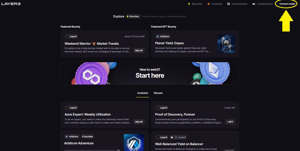 One stone two birds airdrop strategy 🕊🪂 🎯 @NestedFi x @layer3xyz Quest Complete a NestedFi quest ...