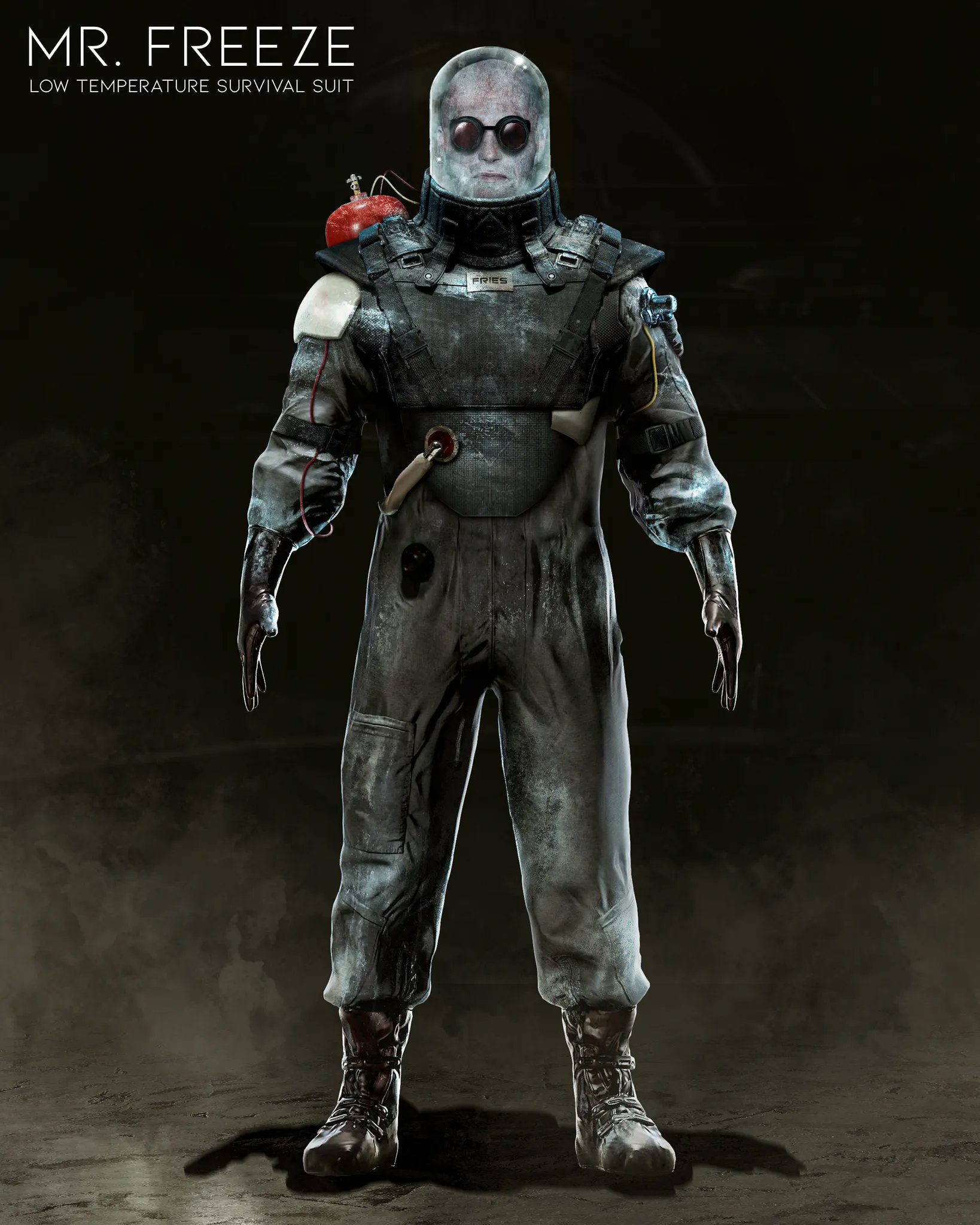 Mr Freeze Concept Art