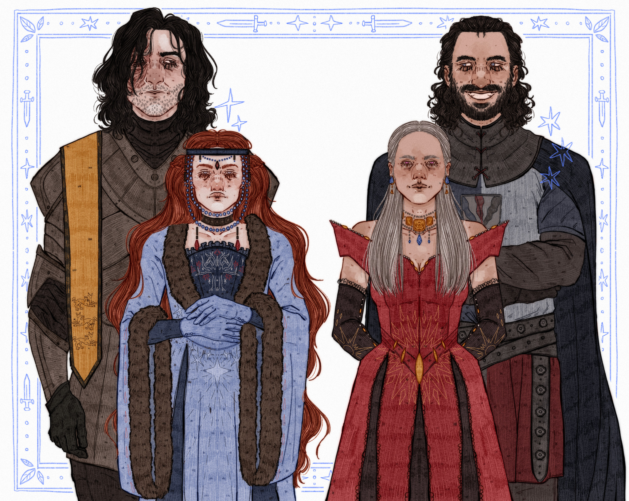 Sansa And Sandor Fan Art