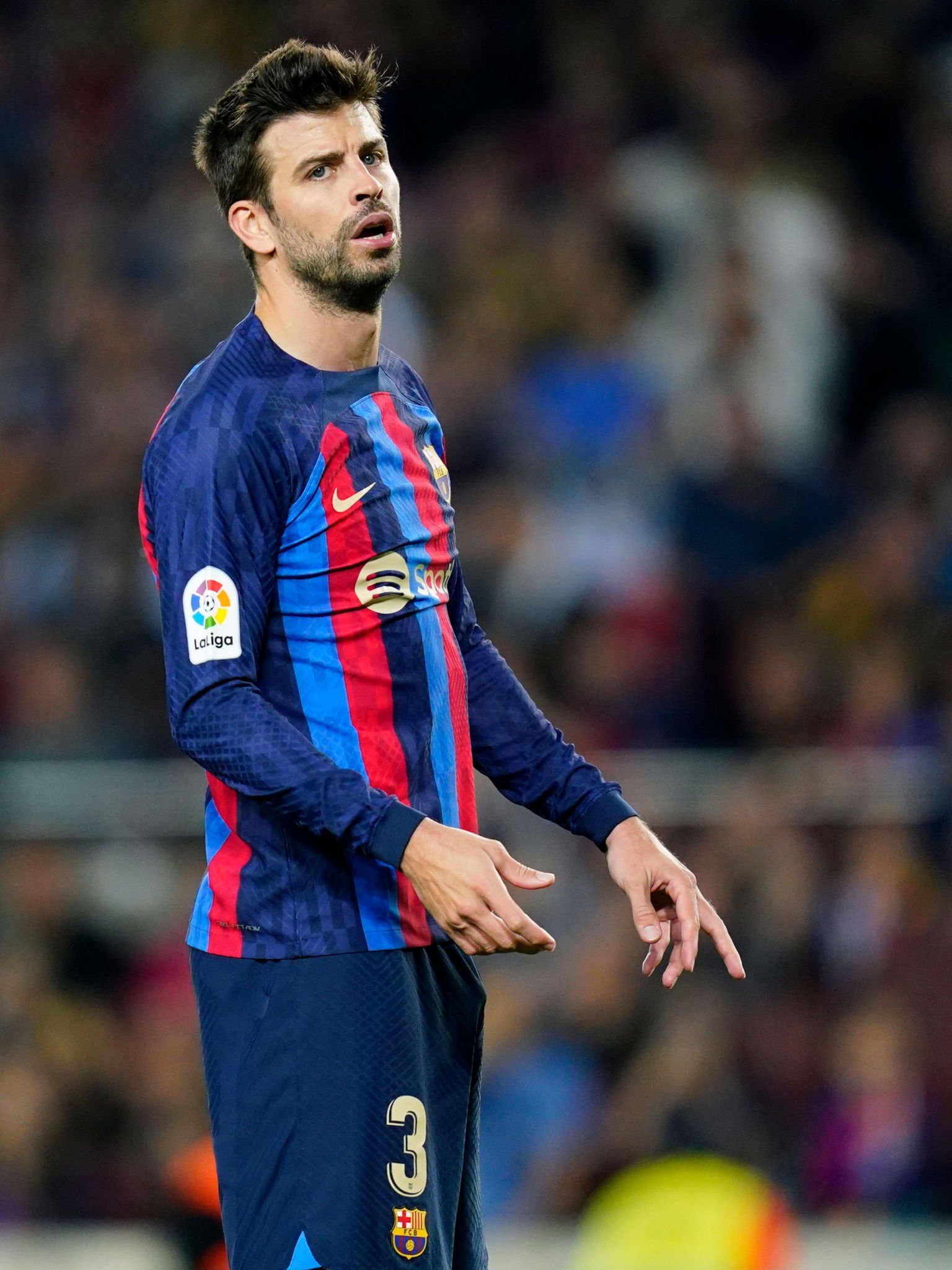 FCB World on Twitter: "خافي ميغيل: مباراة كبيرة لـ بيكيه والأفضل له هذا الموسم. من الواضح أن ...