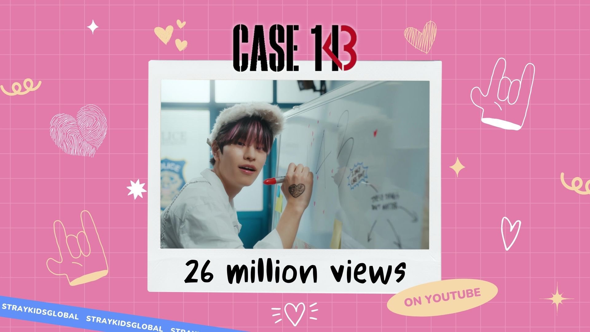 Stray Kids Global 💗 on Twitter: "[🎉] Stray Kids "CASE 143" M/V has surpassed over 26,000,000 ...