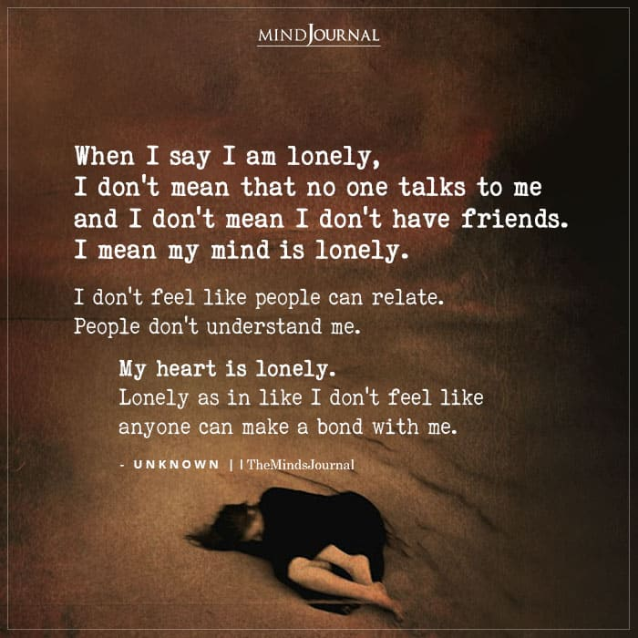 The Minds Journal On Twitter Do You Feel Alone Even Though You Have