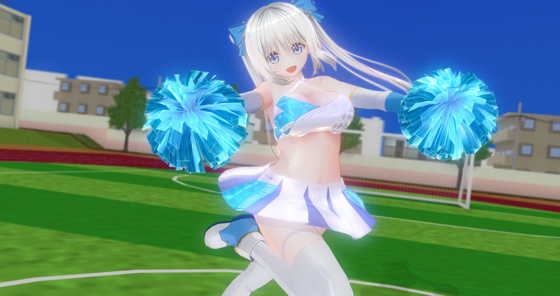 三角すい＠KENZEN水着配布中 on Twitter: "RT @ikaruga0805_h: TLでチアの流れがありましたのでチア部部長のアンジェちゃんで乗りましょう！ オダメ世界ならまだ ...