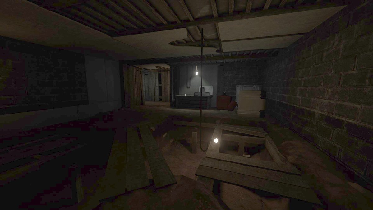 まかeso（えれ/Eleech） on Twitter: "#VRChat #VRChat_world紹介 ホラワ「HELL'S BASEMENT」。ホラー演出頻度は低めですが雰囲気で押して ...