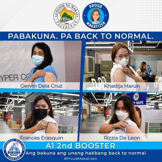 Mayora Abby on Twitter: "Para sa #ProudMakatizens na nais magpabakuna, pwedeng mag walk-in sa # ...