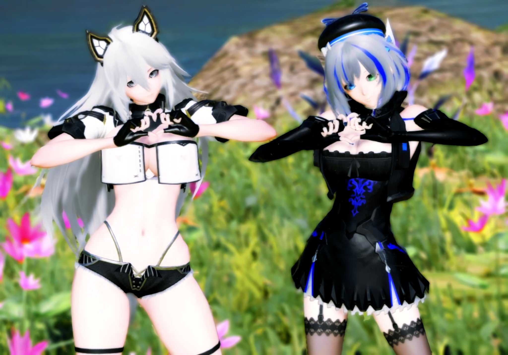 シル@pso2 on Twitter: "チムメンの夜宵さんにお誘いいただき一緒にSS撮影させていただきました٩( 'ω' )و #FLEDEN報告書 https://t.co ...