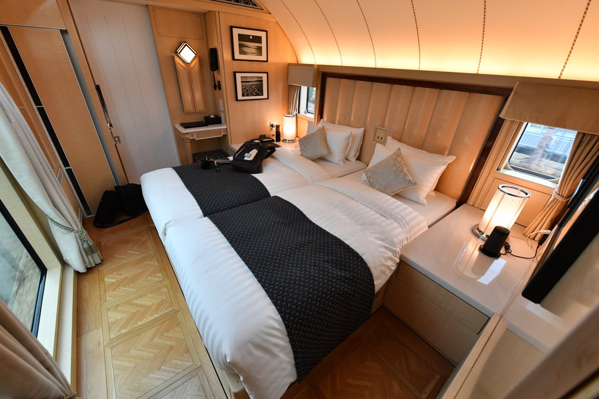 中嶋茂夫@マイルの達人TV on Twitter: "#暇だから好きな車両公開しようぜ キサイネ86-501「TWILIGHT EXPRESS 瑞風」😎"