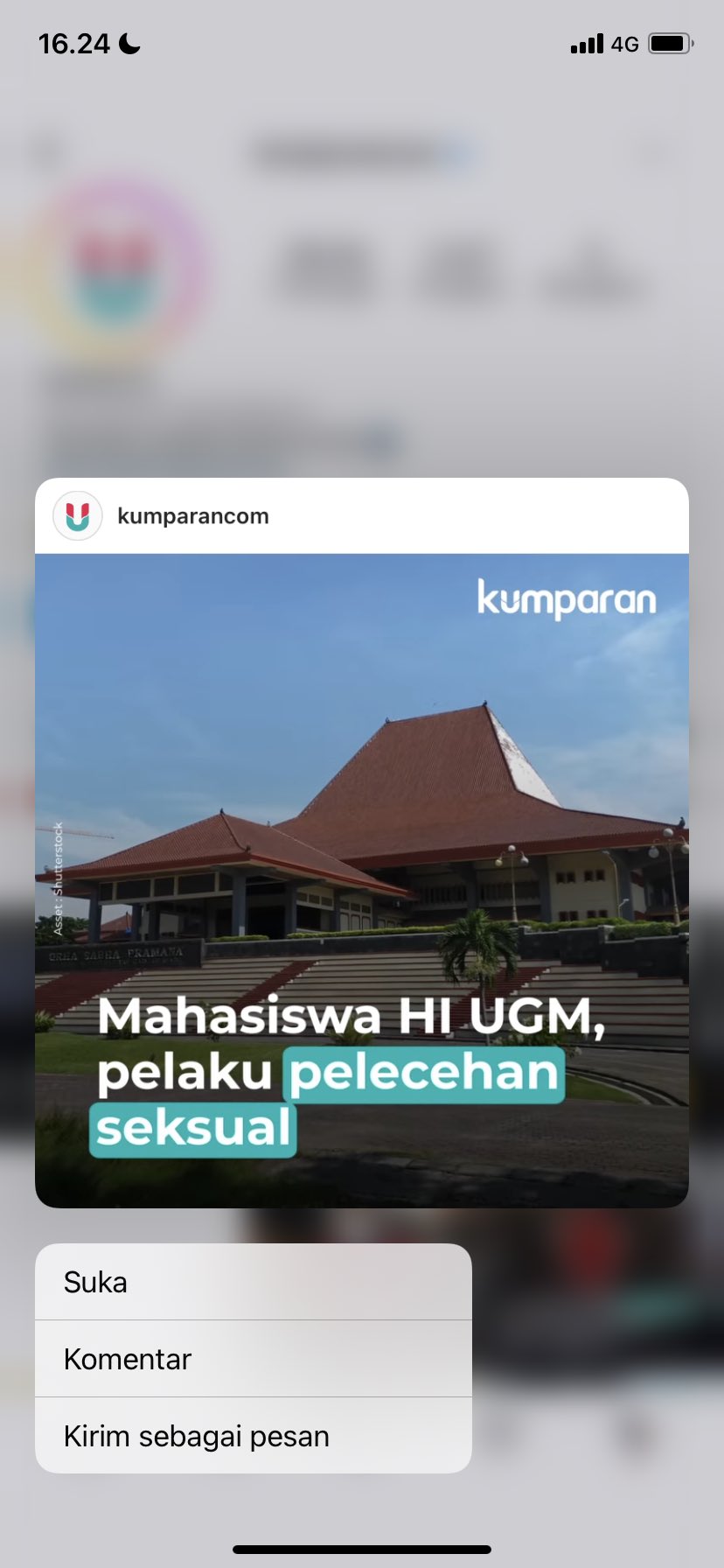 UGM_FESS on Twitter: "ugm_fess yaampun nyesek liatnya udh masuk kumparan 😭😭😭 https://t.co ...
