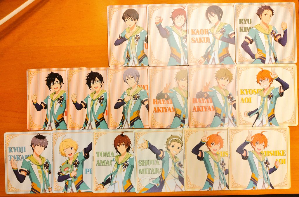 高遠 on Twitter: "【交換 譲渡】アイドルマスターSideM Mマス SEGA GiGO コースター たい焼き 譲：画像参照 求： 都築、渡辺、清澄 各1 各300円 ・10/16 ...