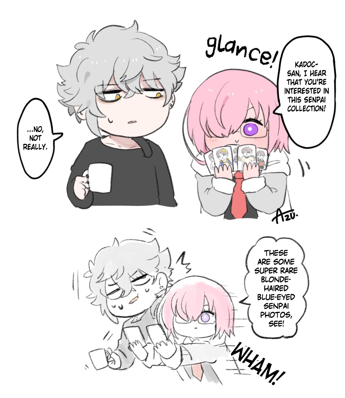 Paracite on Twitter: "@a_ktv0z [EN Version] Artist's Comment: I hope Kadoc & Mashu get to talk ...