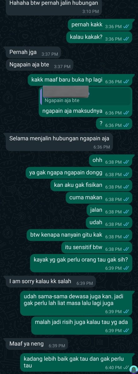 TanyarlㅡDilarang Rep LINK AFF‼ on Twitter: "orang orang yg nanyain masa lalu pas pacaran sama ...