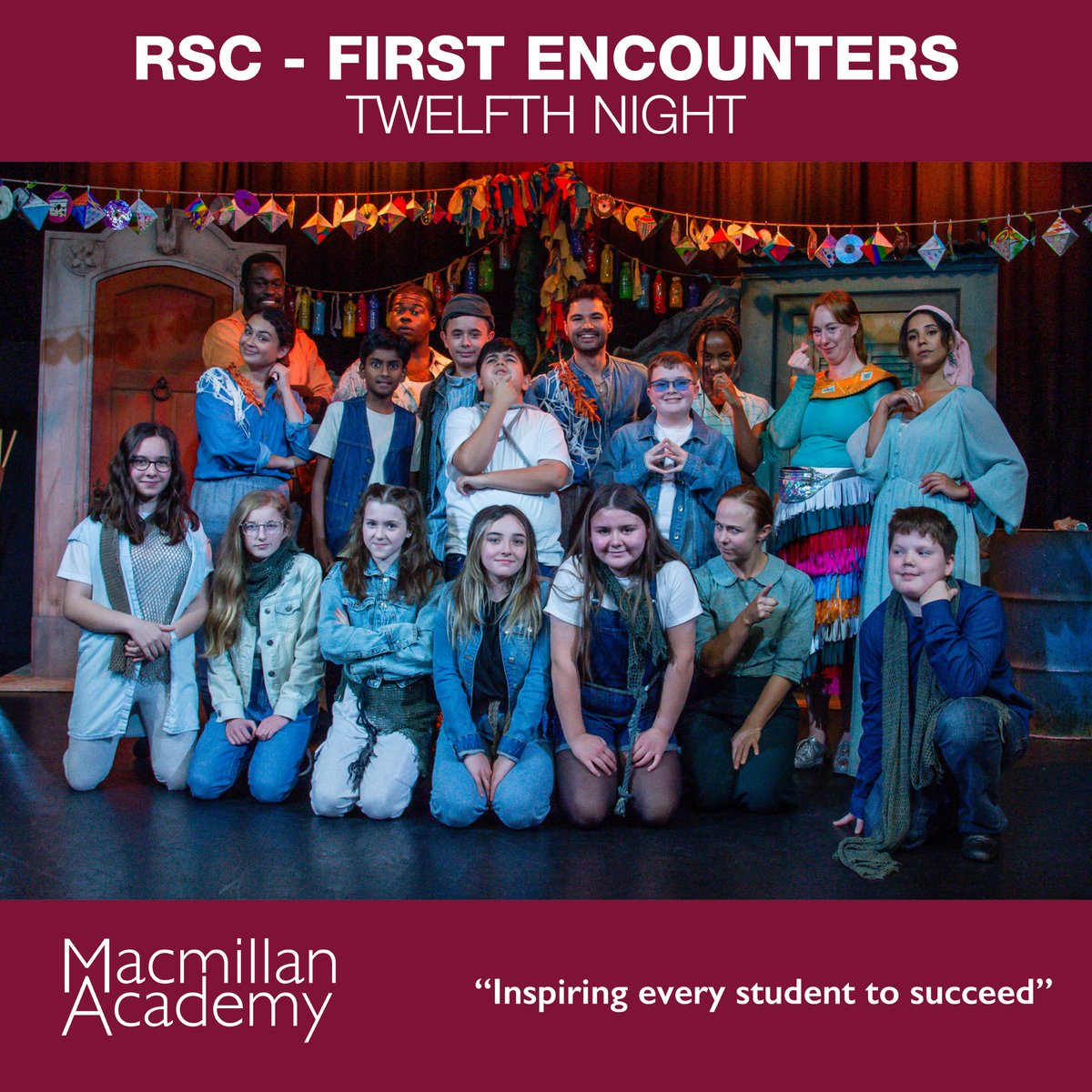 Macmillan Academy on Twitter: "Last week the academy welcomed the RSC First Encounters: Twelfth ...