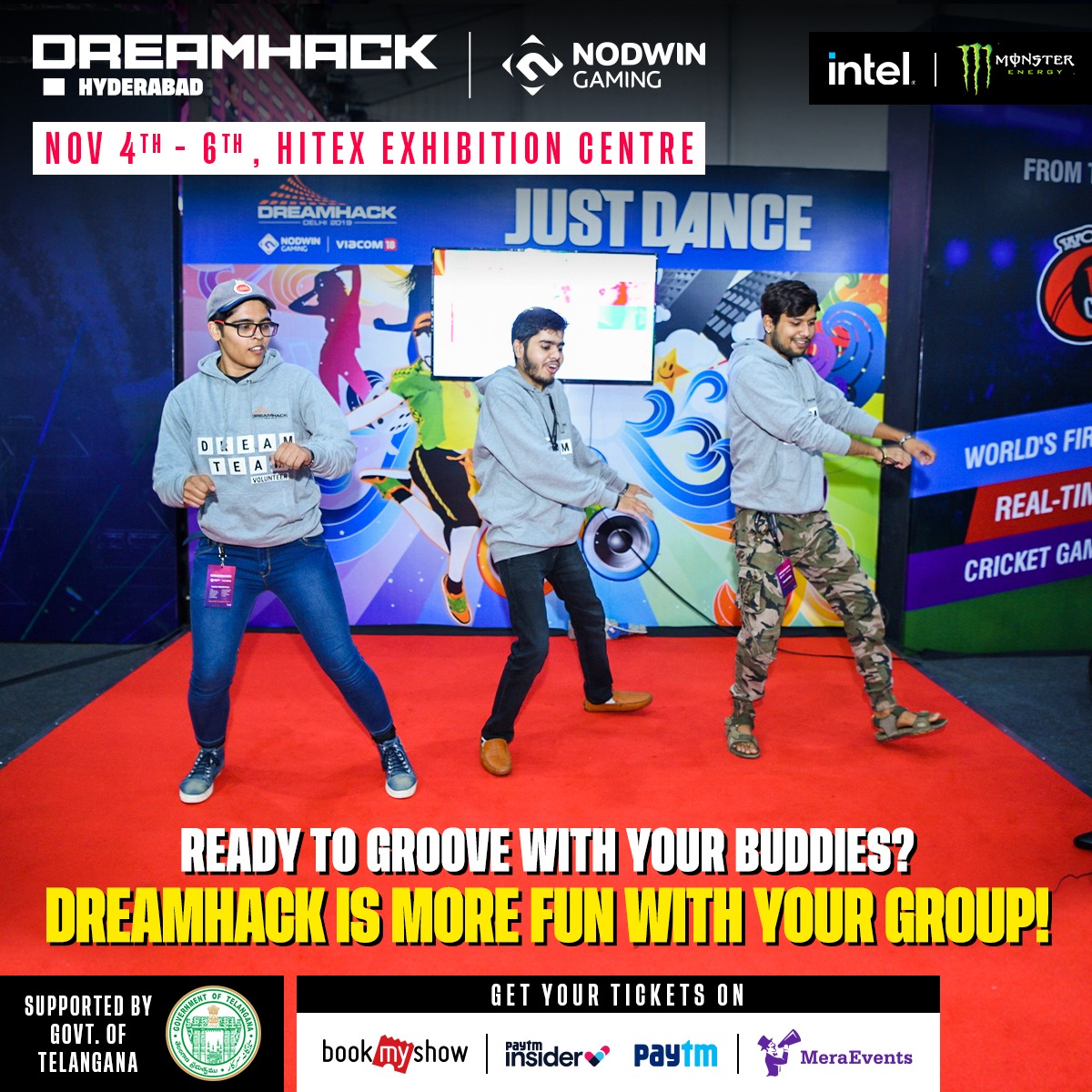 NODWIN Gaming on Twitter: "Tag those with whom you want to showcase your crazy moves🕺💃 Let them ...