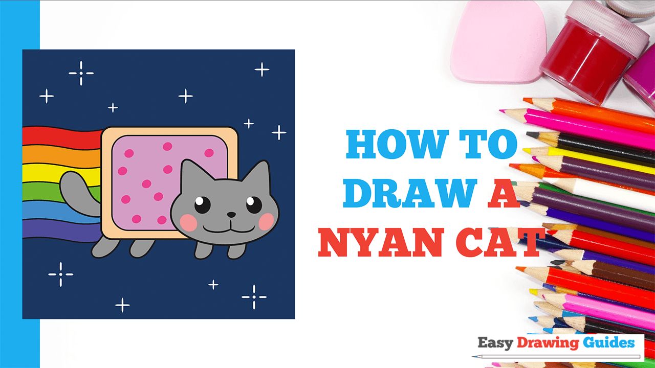 Nyan Cat Drawing Tutorial