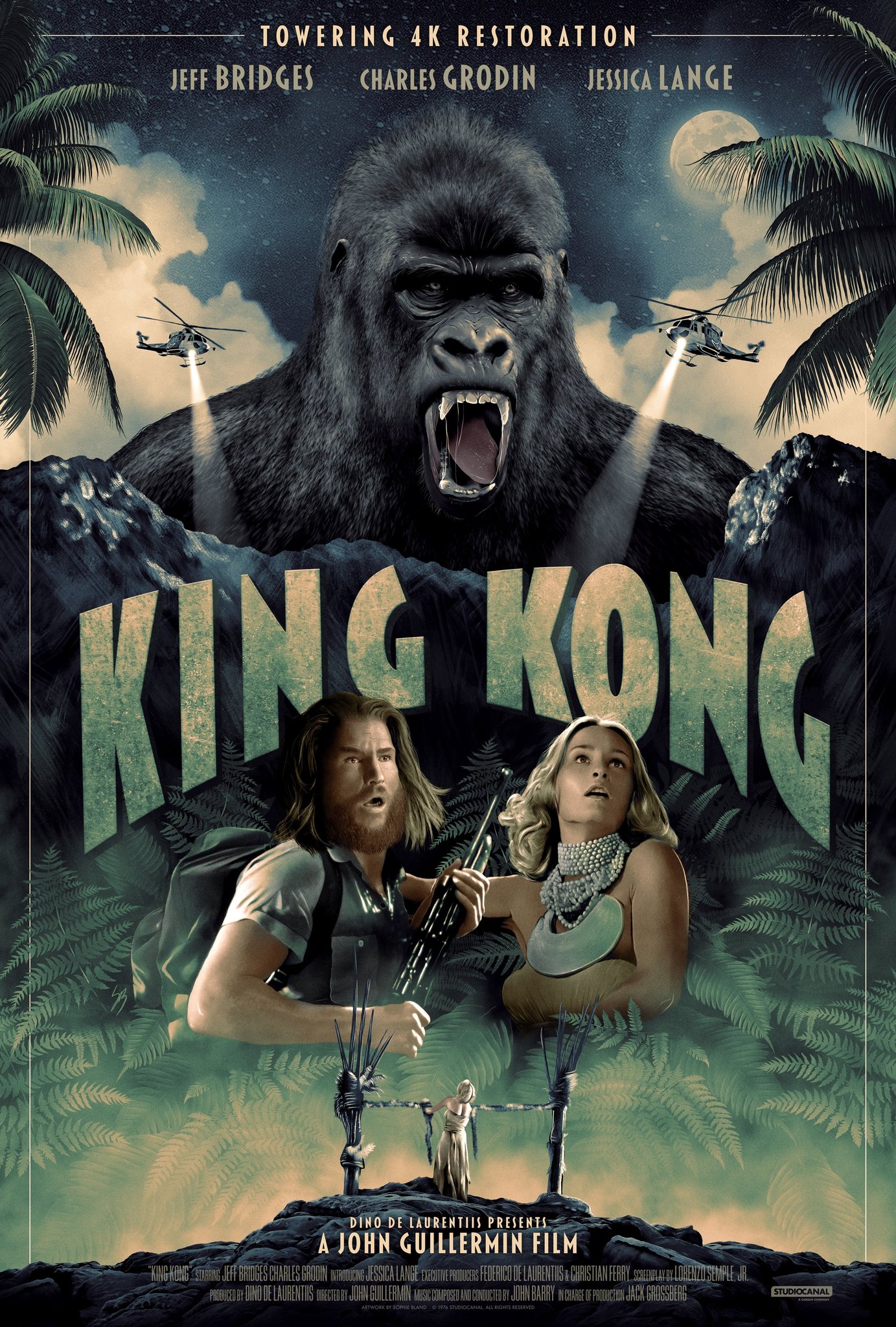 Kaiju News Outlet on Twitter: "A new 4K Ultra HD restoration of "King Kong" (1976) will be ...