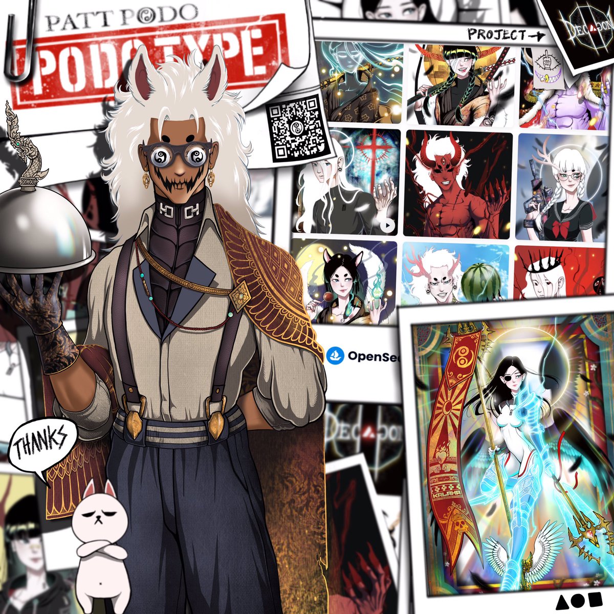 nippon art jpn- こんにちは on Twitter: "RT @PATTPODO: Welcome to my world ⚪️ PODOTYPE PFP Collection ...