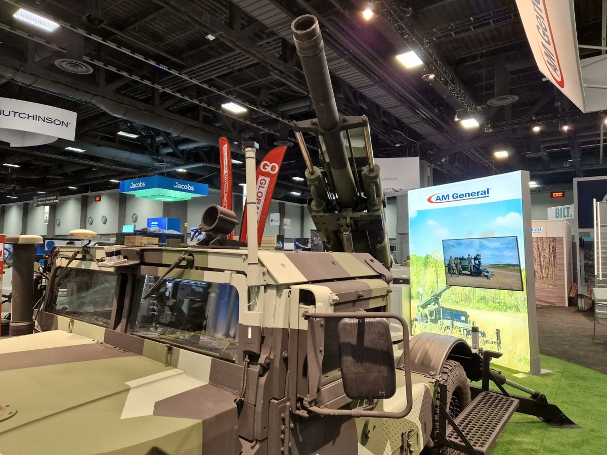 Sling 120mm ground deployable mortar system in #AUSA2022 - Thread from ...