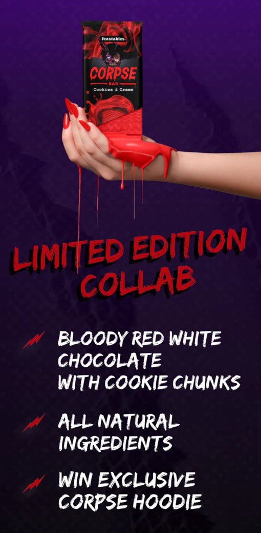 Corpse Has Collabed With Feastables On A Limited Edition, 42% OFF