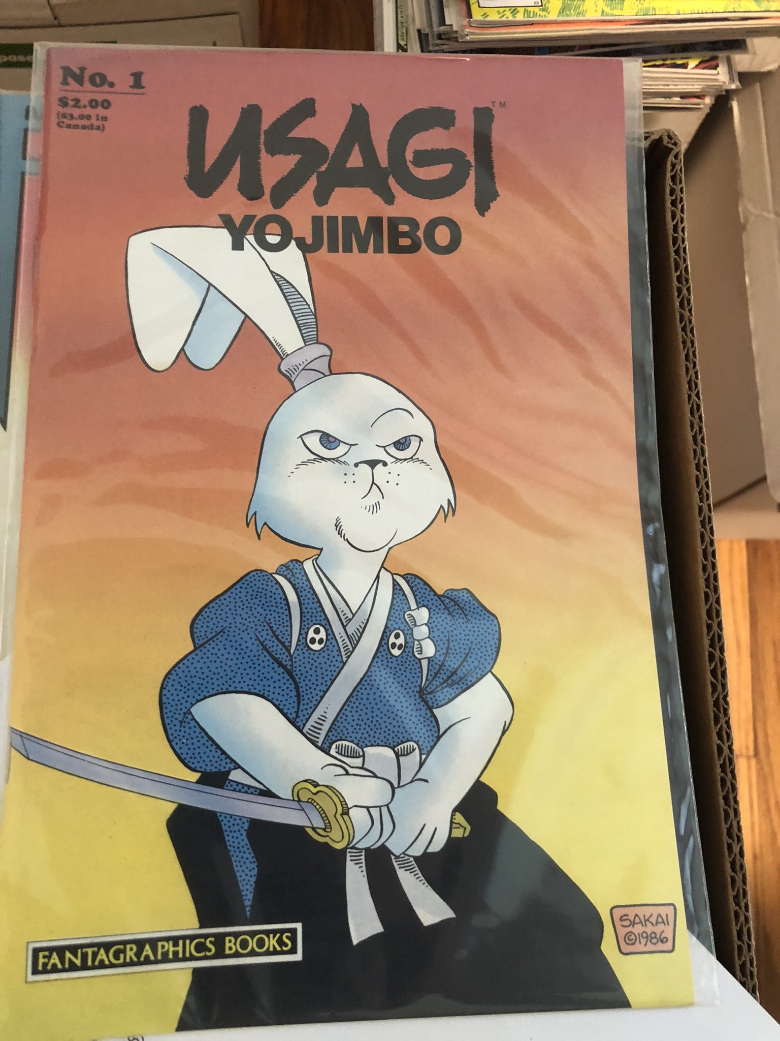 Mr. P 🕷🕸 on Twitter: "Anyone have any Usagi Yojimbo knowledge that can help me with? Is this the ...