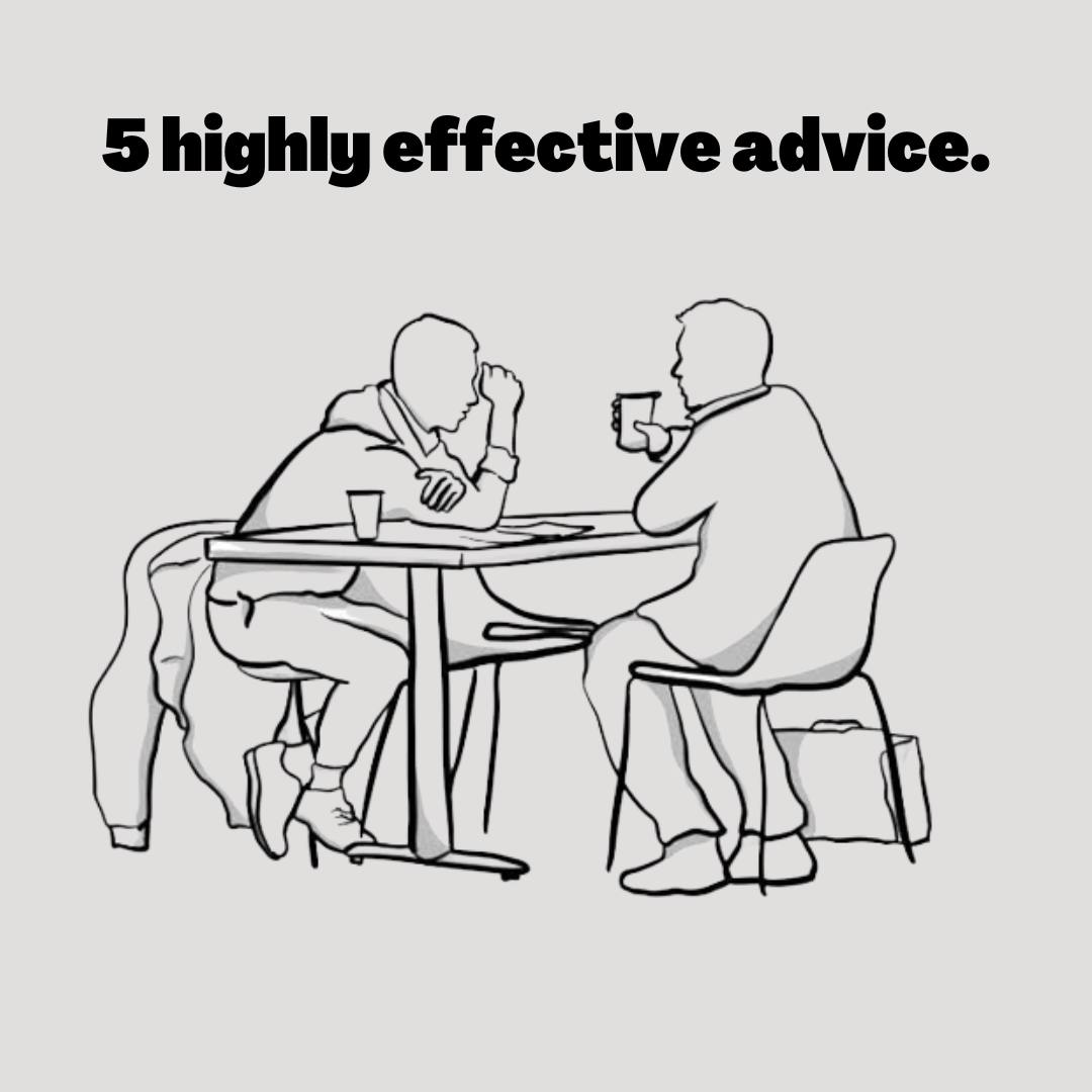 5 Highly Effective Advice. - Thread from The Sigma Mindset ...