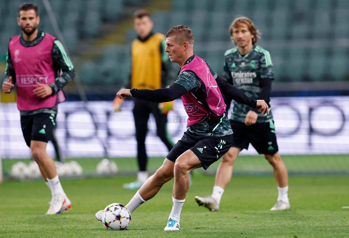Andrés Palacios C. on Twitter: "RT @MadridSports_: Job done! El equipo se entrenó en el estadio ...