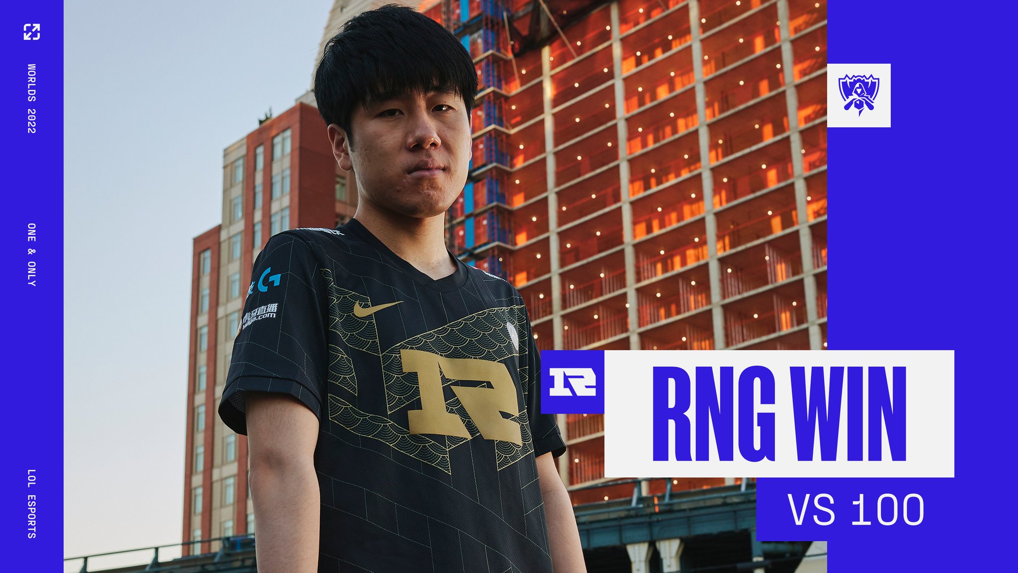 LoL Esports on Twitter: "PERFECT FIRST ROUND ROBIN: @RNG take down @100T_Esports! #Worlds2022 ...