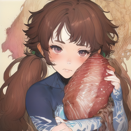 Scuffed Ai Art On Twitter Rt Scuffedaiart Meat Novelaidiffusion