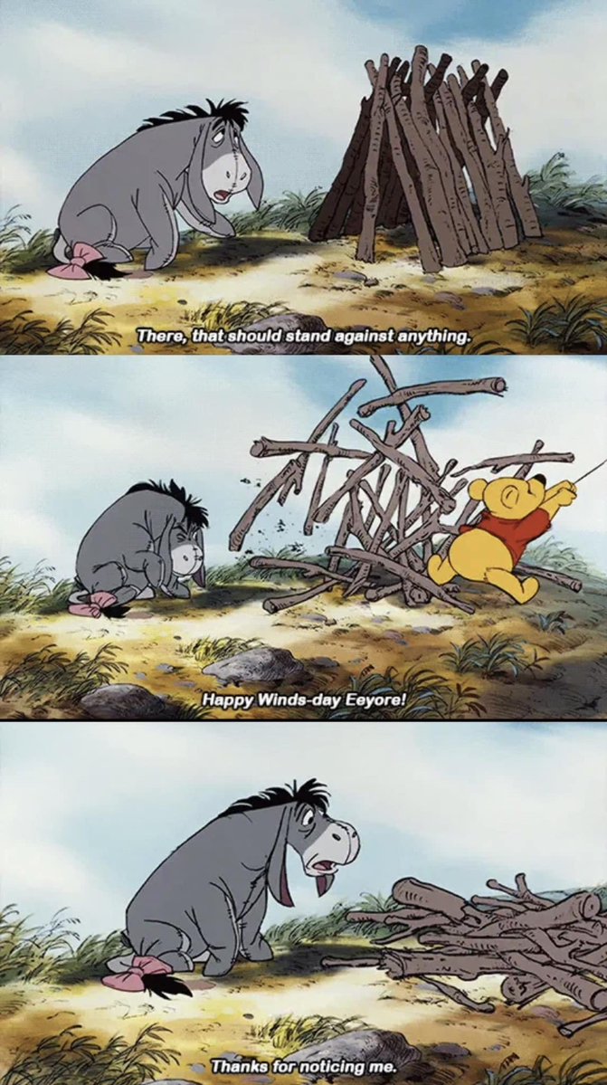 Thanks For Noticing Me Eeyore