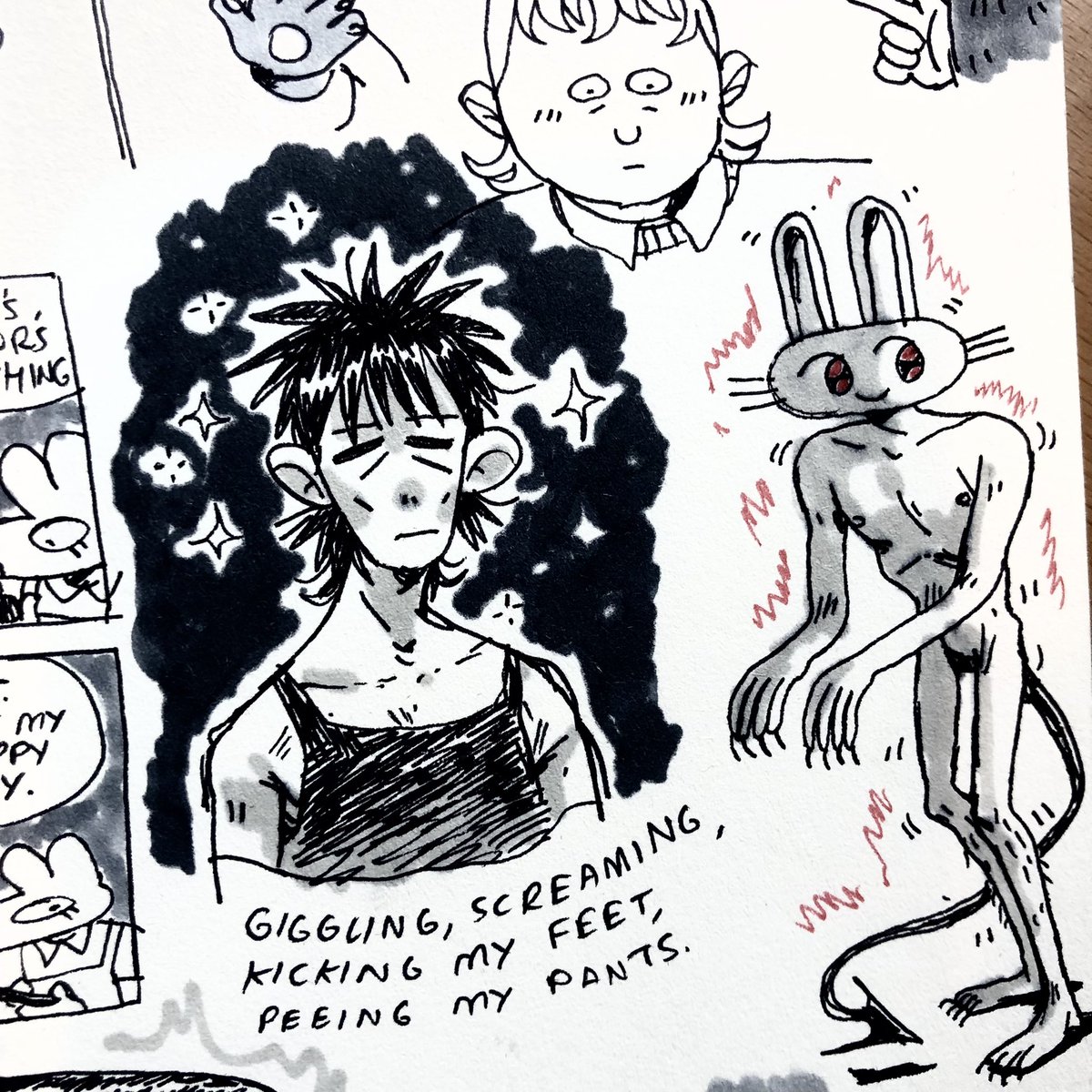 「silly page with my silly ocs for a silly comic im working on」parkerの漫画