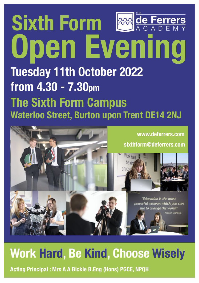 Welcome to The de Ferrers Academy