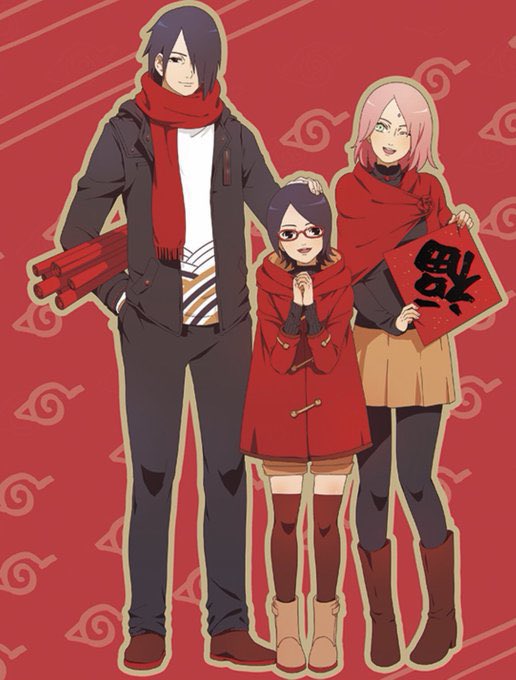 Uchiha Sasuke Family