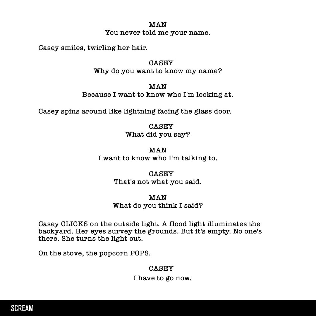 ً julie on Twitter: "RT @ParamountPics: The cold open that forever changed the slasher genre ...