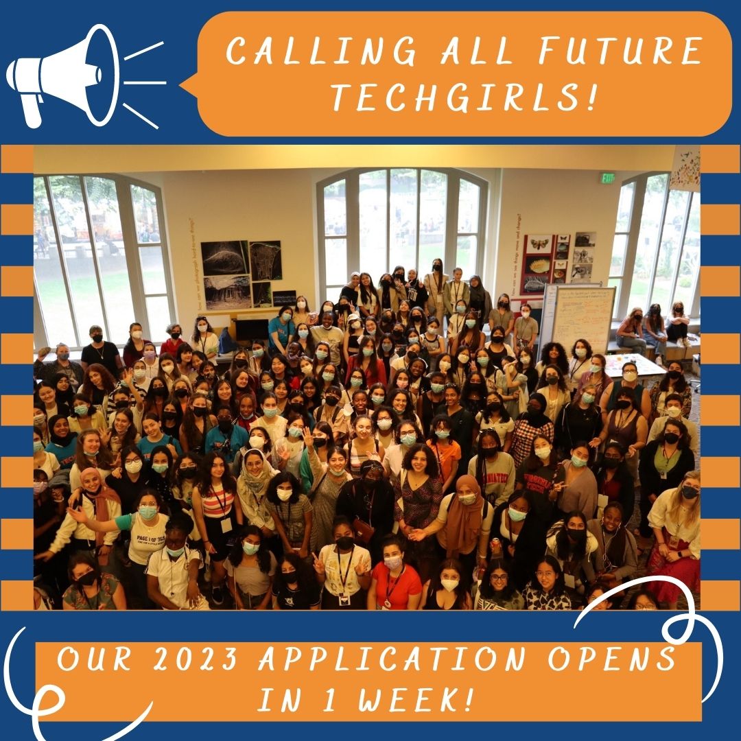 TechGirls on Twitter: "We're excited to announce that the 2023 #TechGirls application goes live ...