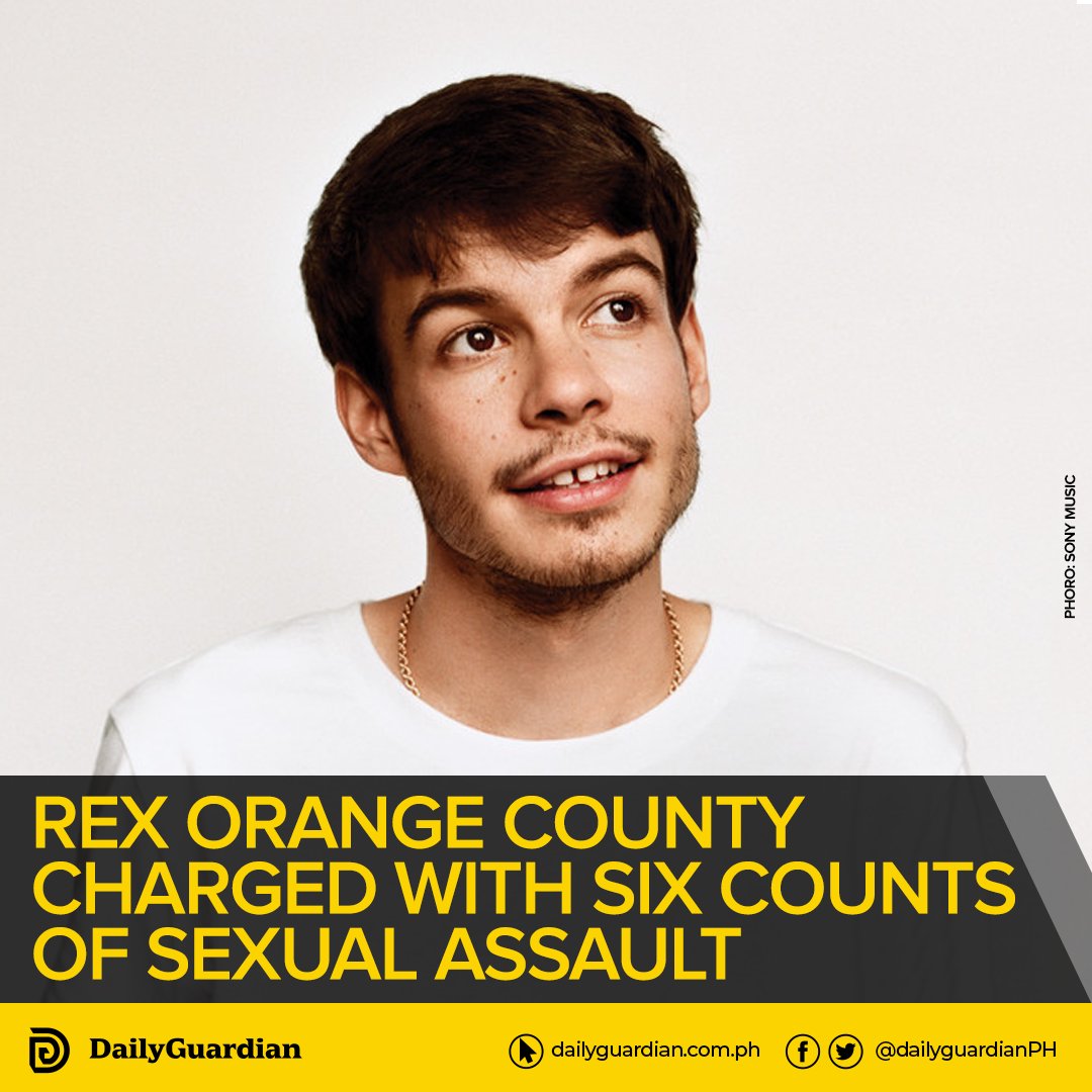 Daily Guardian On Twitter Singer Rex Orange County Has Been Charged With Six Counts Of Sexual