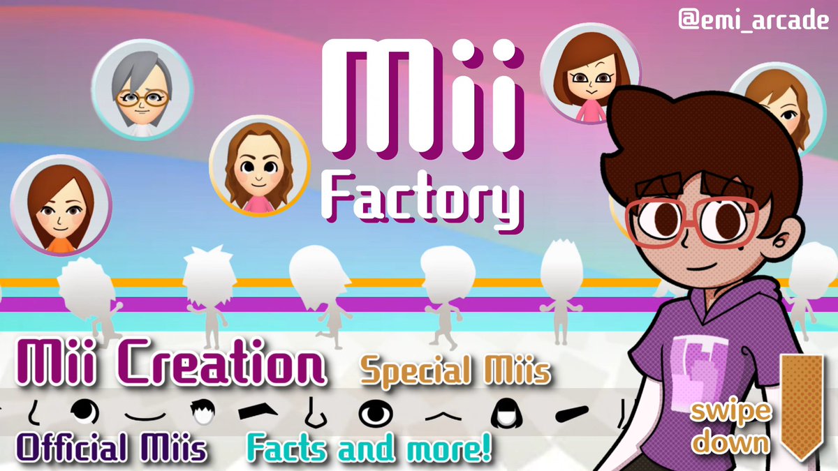 Mii Factory: Mii Creation Studio / Twitter
