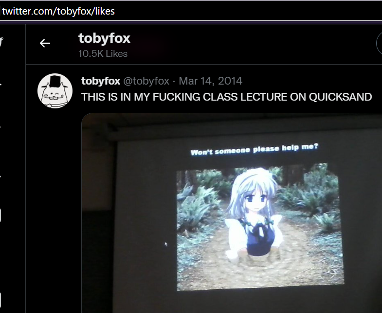 ᅠ On Twitter He Acknowledged The Fuck Tweet Also Why Is He Liking All Of His Own Tweets