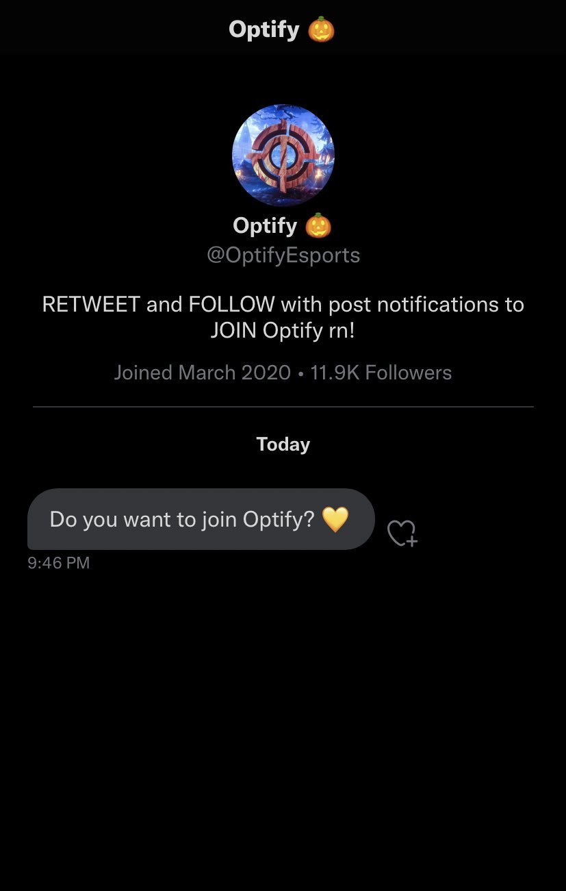 Optify on Twitter: "Everyone who likes this will get this DM... 👀 https://t.co/lDy93kxtGX" / Twitter