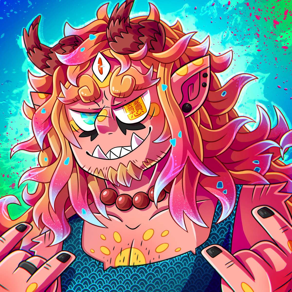 「Continuation of this drawing I did for H」|ZeTrystan 🐋のイラスト