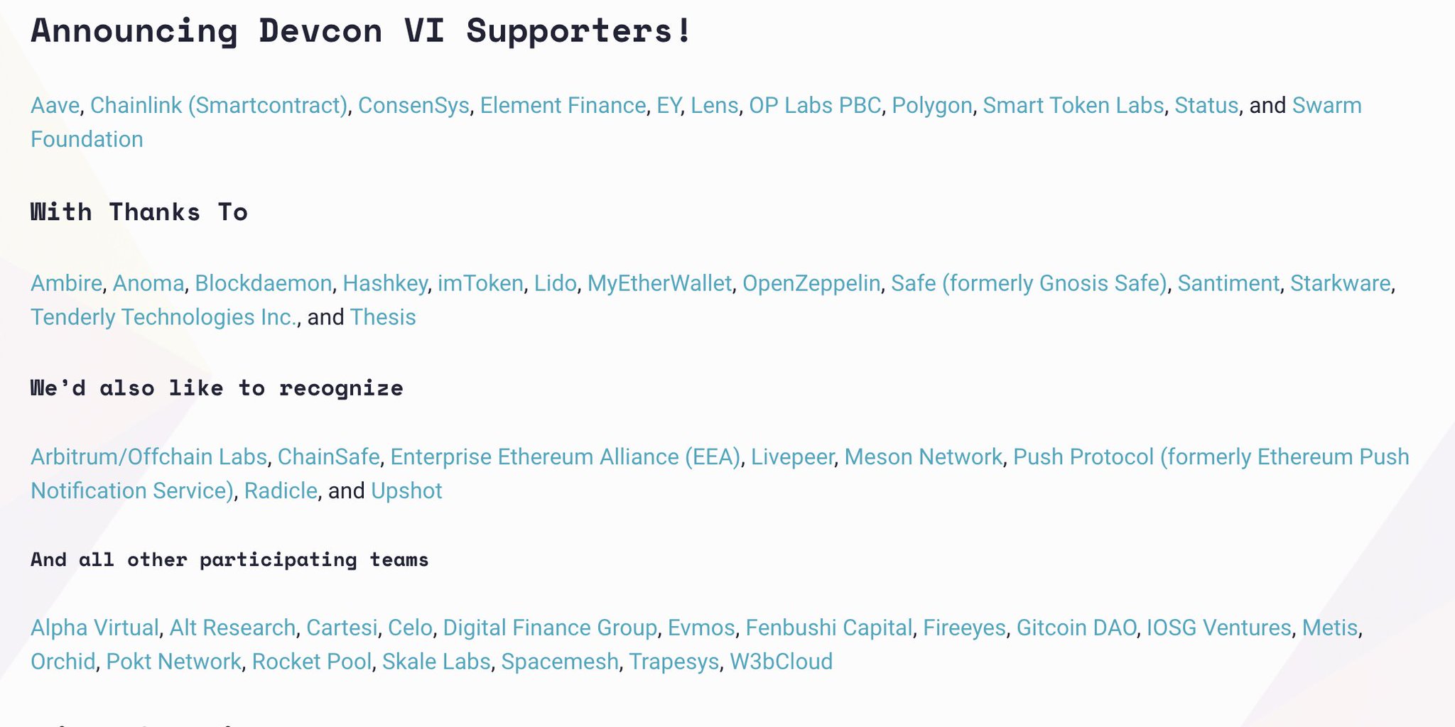 AltLayer on Twitter: "Altlayer is proud to support @EFDevcon. Here's to making the @ethereum ...