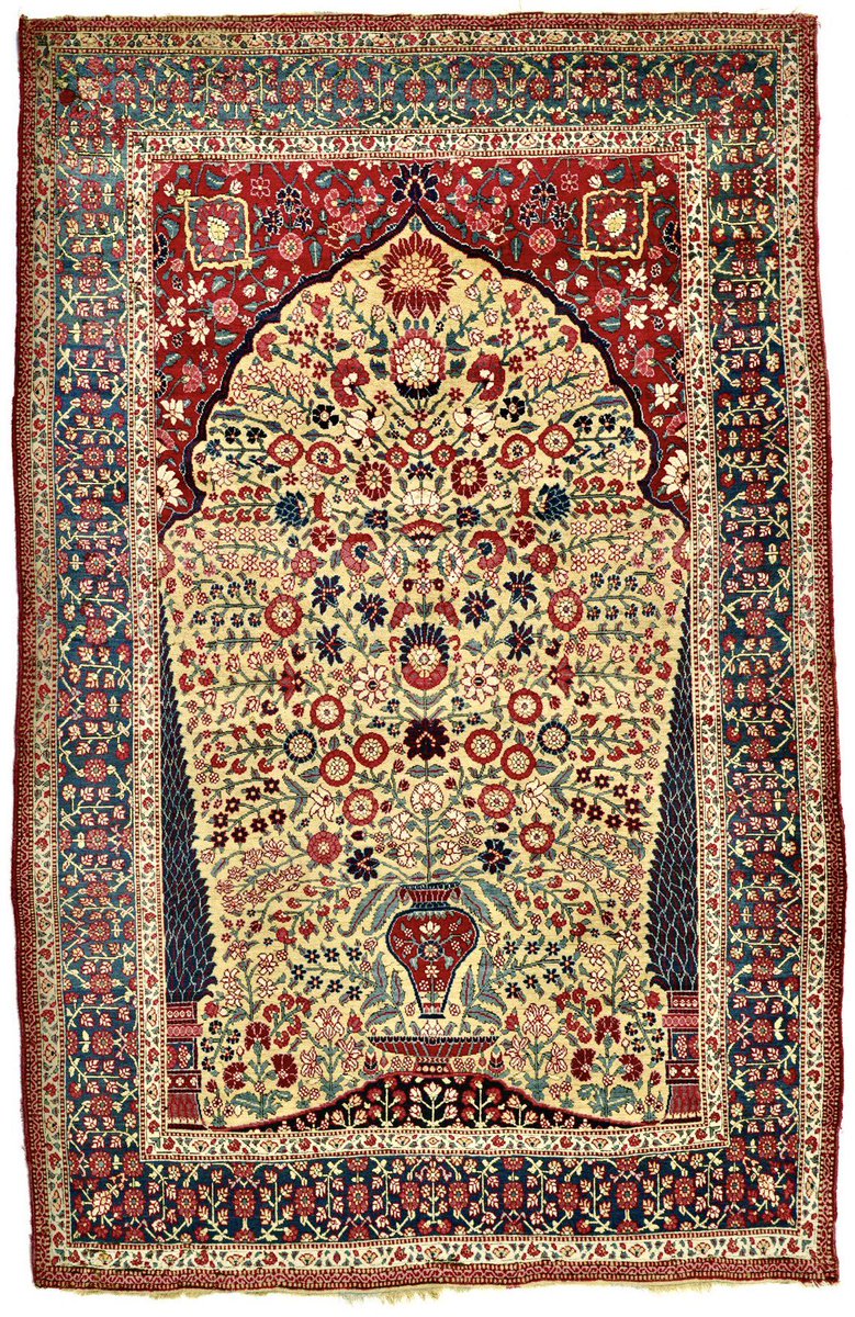 Rugs are a significant part of Muslim culture. Used for prayer ...